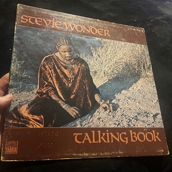 Motown | Media | Stevie Wonder Talking Book 972 Lp Vinyl Record Rare ...